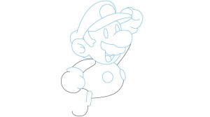 Comment dessiner Mario - Dessein de dessin