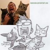 Robert DeJesus transforme les photos d'inconnus en cartoon - Dessein de ...