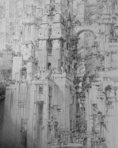 des dessins d'architectures futuristes par Jae Cheol Park - Dessein de ...