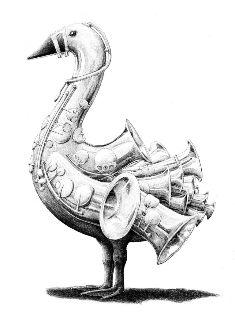 Des mélanges d'animaux et d'objets par Redmer Hoekstra - Dessein de dessin