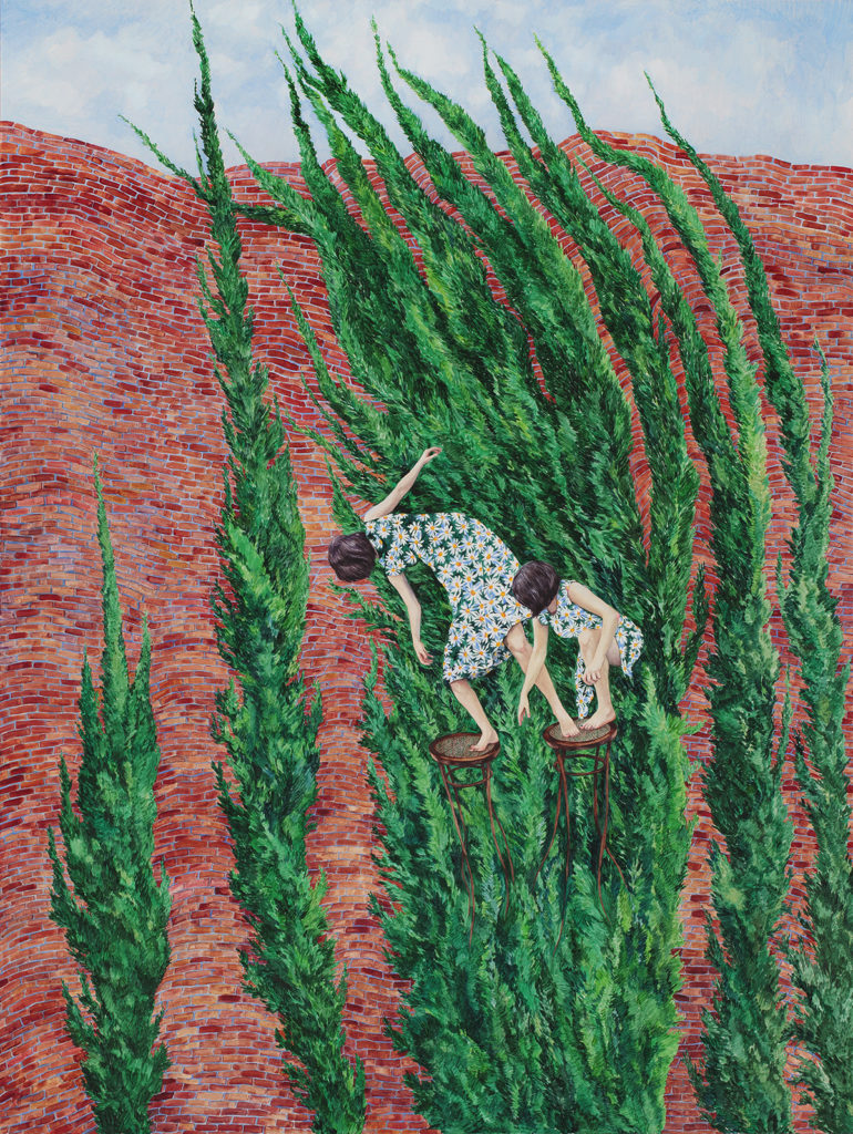 Les tableaux pleins de motifs de Monica Rohan - Dessein de dessin