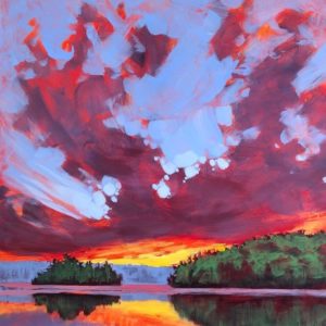des paysages impressionnistes au ciel expressif par Jim Musil - Dessein ...