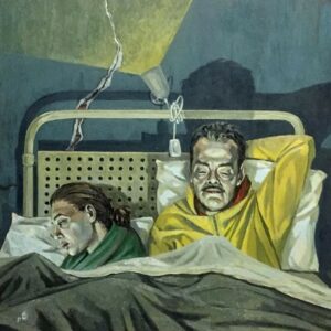 Les peintures figuratives de Walid Ebeid - Dessein de dessin